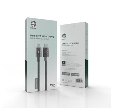 Shop Green Lion Type-C To Lightning Cable (1m) (GNTHCKBCCLBK)