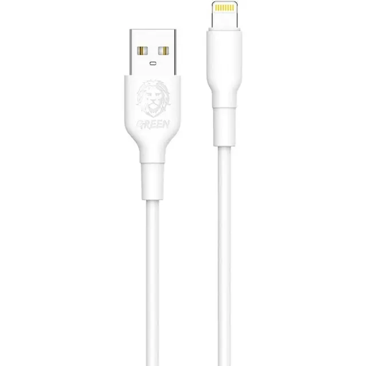 Shop Green Lion USB-A to Lightning Cable 1M 2.1A (GNUSBATLCWH)