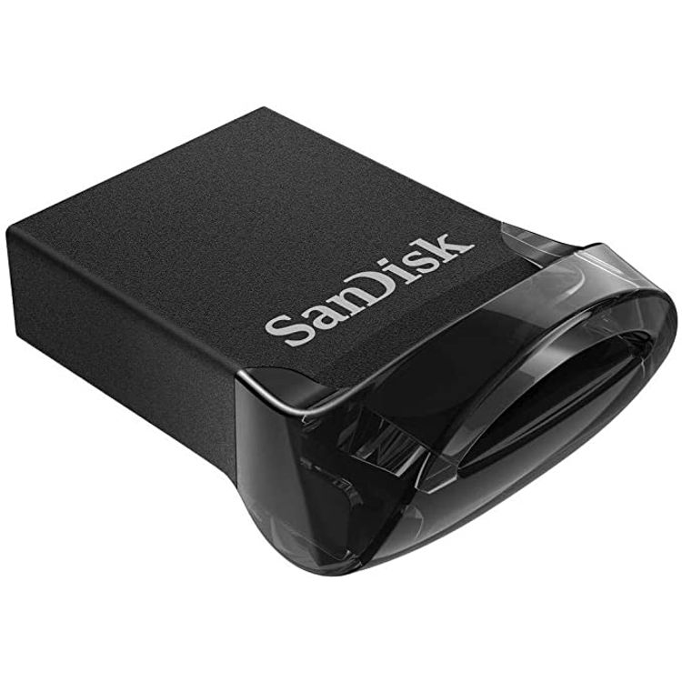 SanDisk Ultra Fit USB 3.1 Flash Drive (256GB, Black, SDCZ430-256G-A46 ...