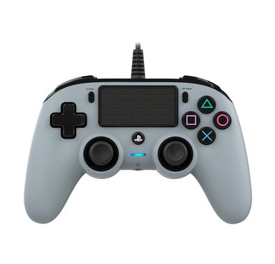 Nacon Wired Compact Controller for PS4 - Gray | UAE (GD38461)